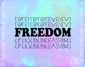 FREE Freedom SVG - Free Svg with SeleART